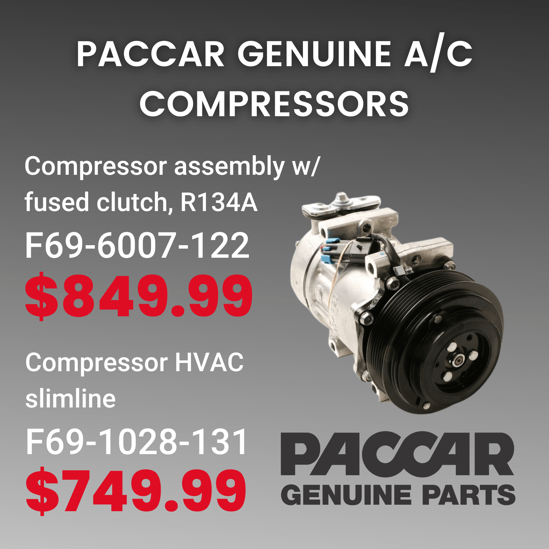 Parts Specials - Peterbilt Pacific - Commercial Truck Dealership